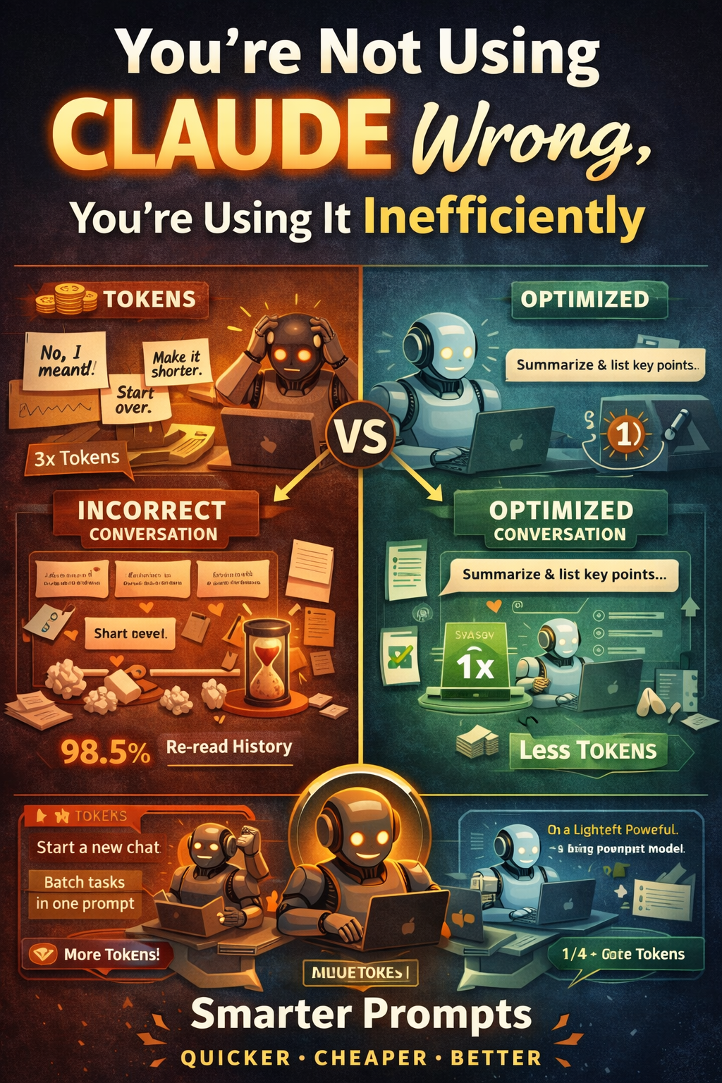 You’re Not Using Claude Wrong, You’re Using It Inefficiently | by Vinay ...