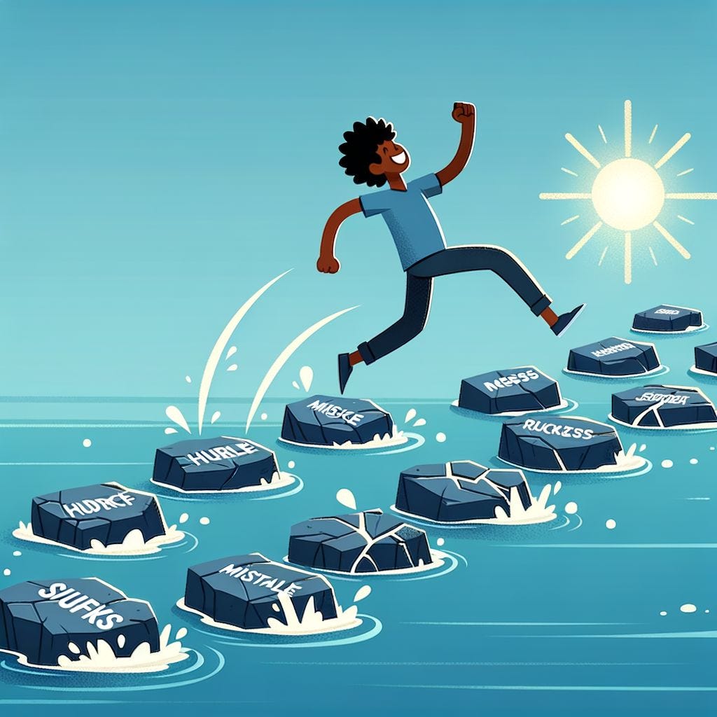 Are obstacles stumbling blocks or stepping stones? | by @changemaker | Medium