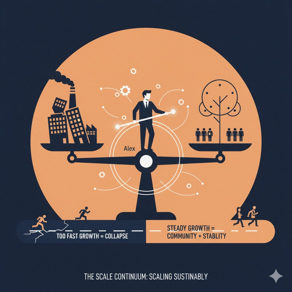 Time Shift Ventures:- The Scale Continuum | by E-Cell SSVPS | Medium