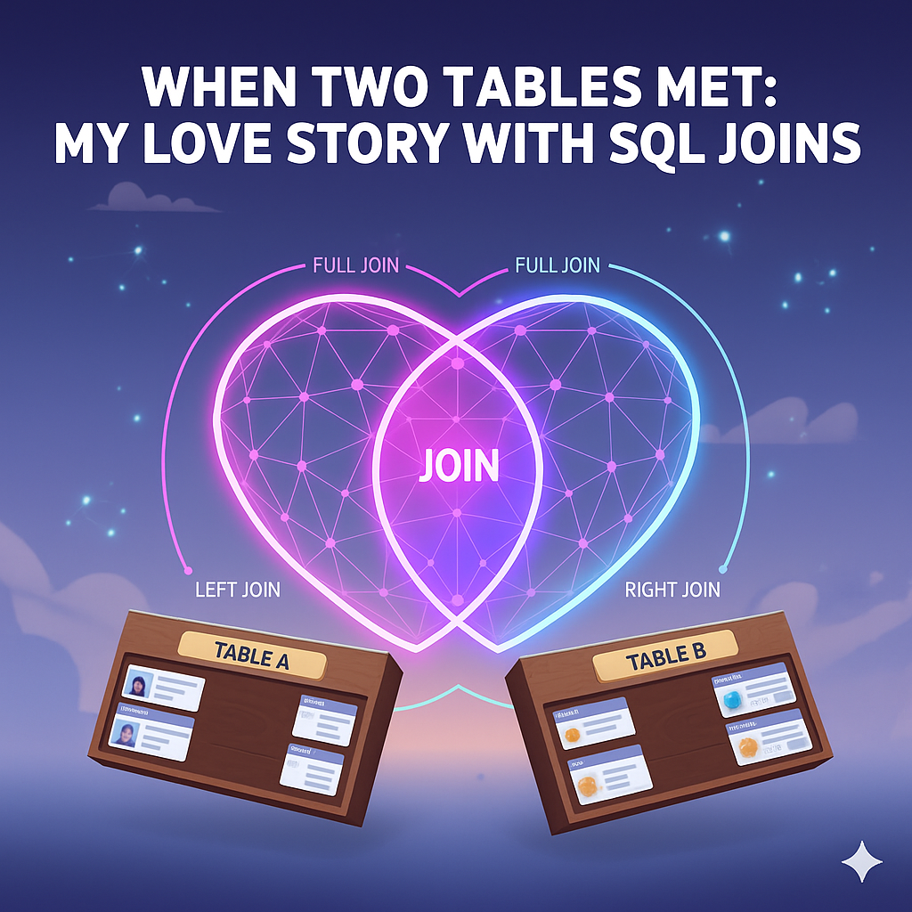 “When Two Tables Met : My Love Story With SQL Joins” | by Unisha ...