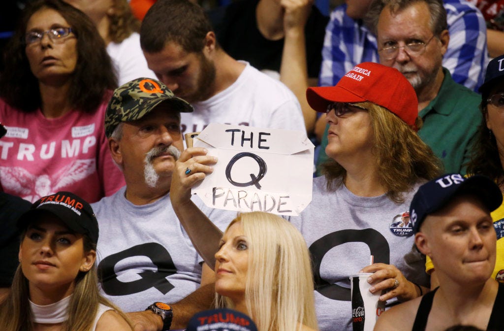 Fractals and The Spread of Q-Anon | by Claretsharkey | Medium