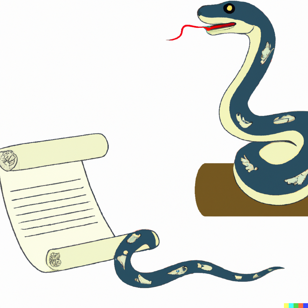 Poem on Python - Writing in the World of Artificial Intelligence - Medium