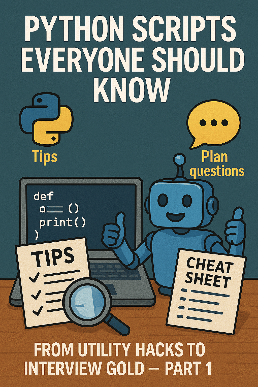Python Scripts Everyone Should Know: From Utility Hacks to Interview ...