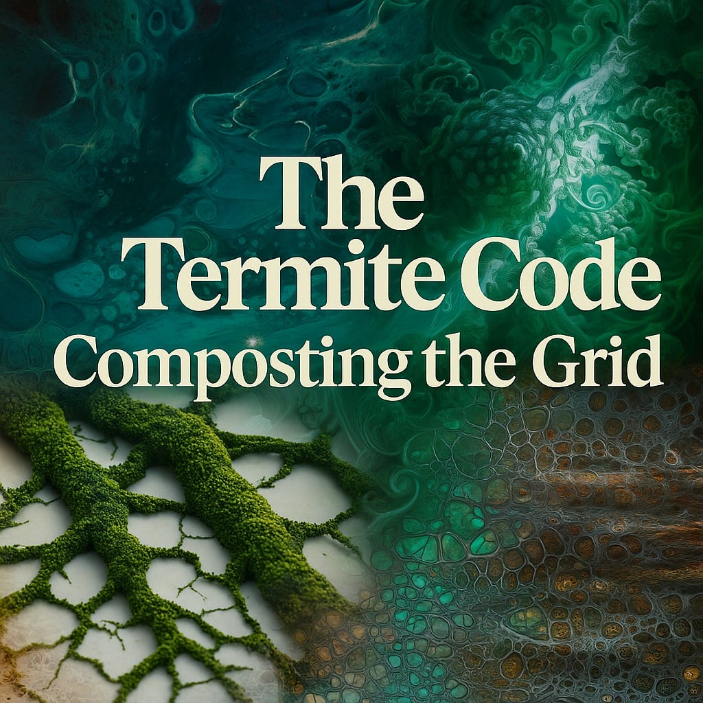The Termite Code: Composting the Grid | by Heather Amunet | Medium