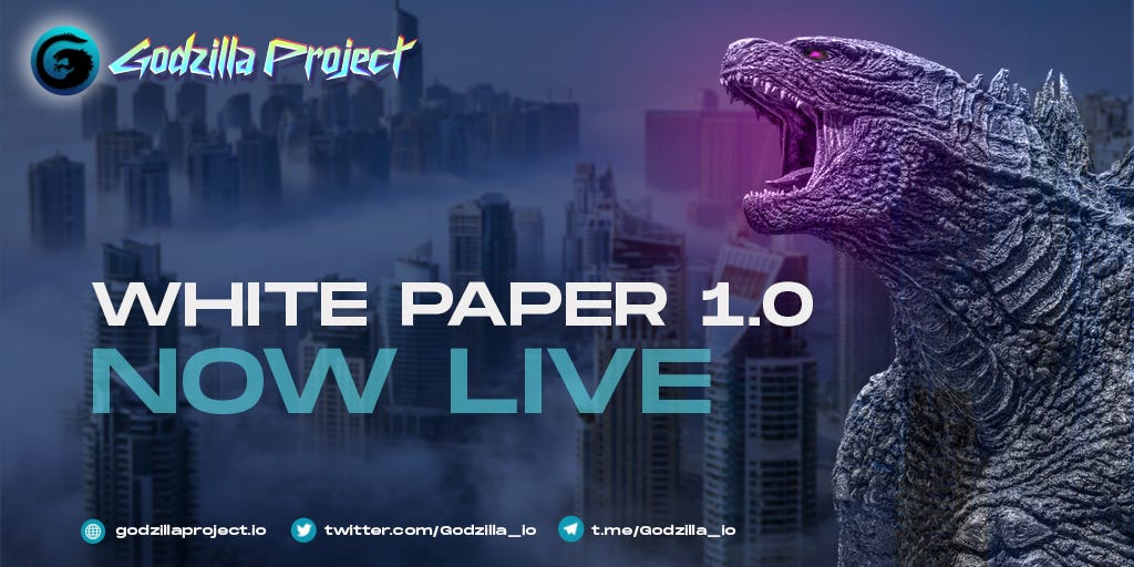 GODZILLA PROJECT WHITEPAPER RELEASE | by GODZinu | Medium