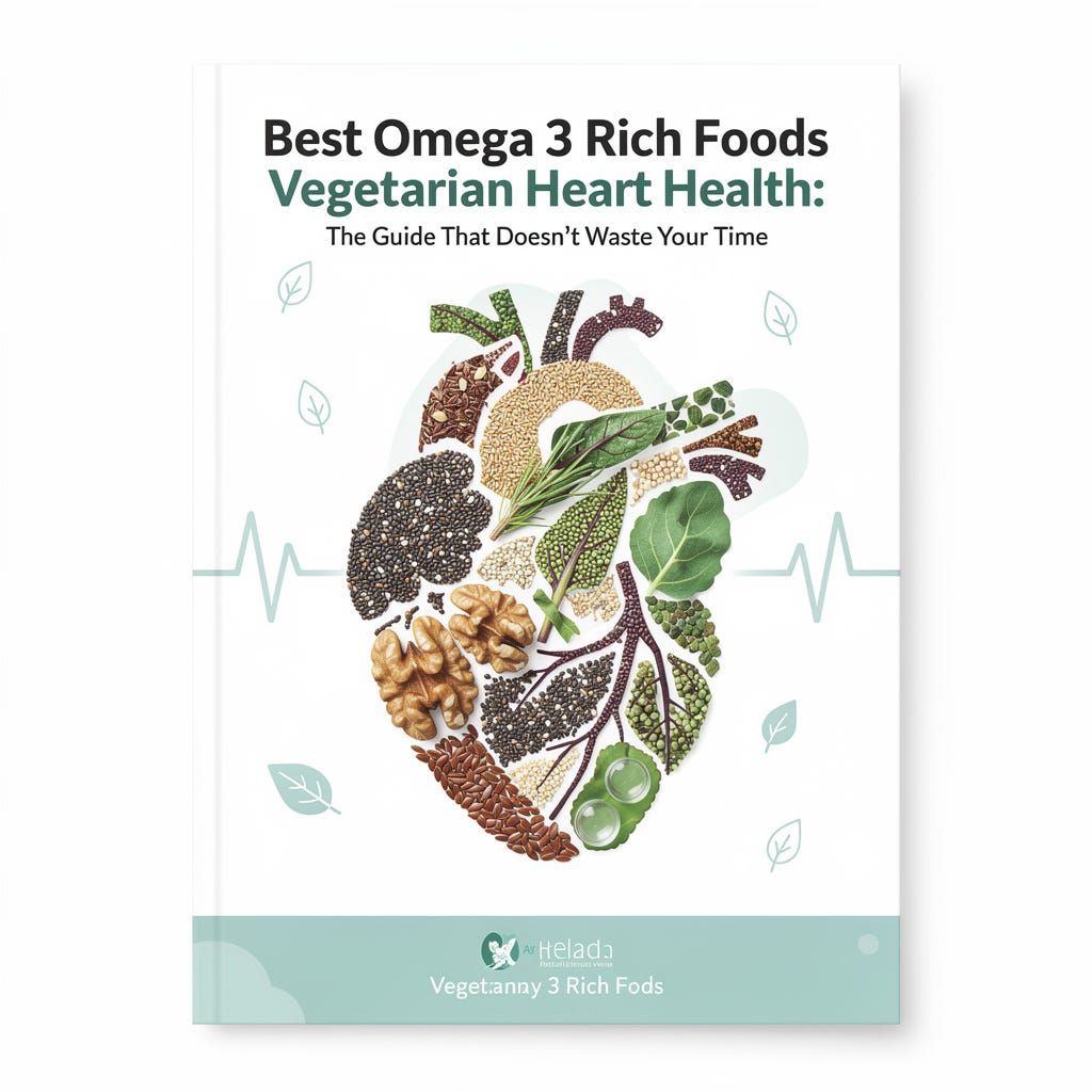 Best Omega 3 Rich Foods Vegetarian Heart Health: The Guide That Doesn’t ...