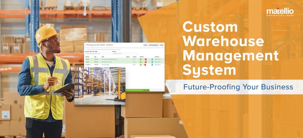 Custom Warehouse Management System — Future-Proofing Your Business | by ...
