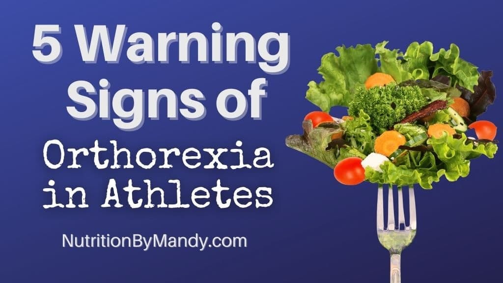 5 Warning Signs of Orthorexia in Athletes You Should Be Aware Of | by ...