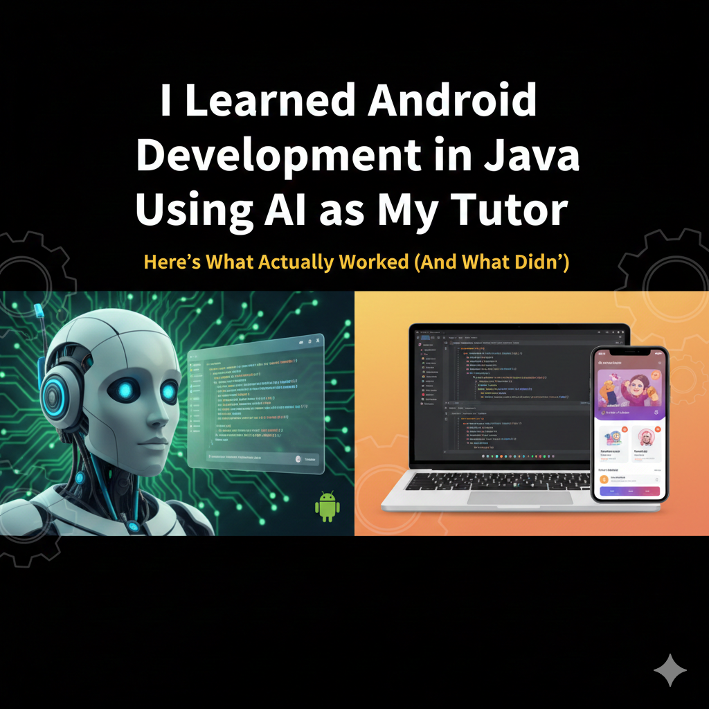 I Learned Android Development in Java Using AI as My Tutor: Here’s What ...