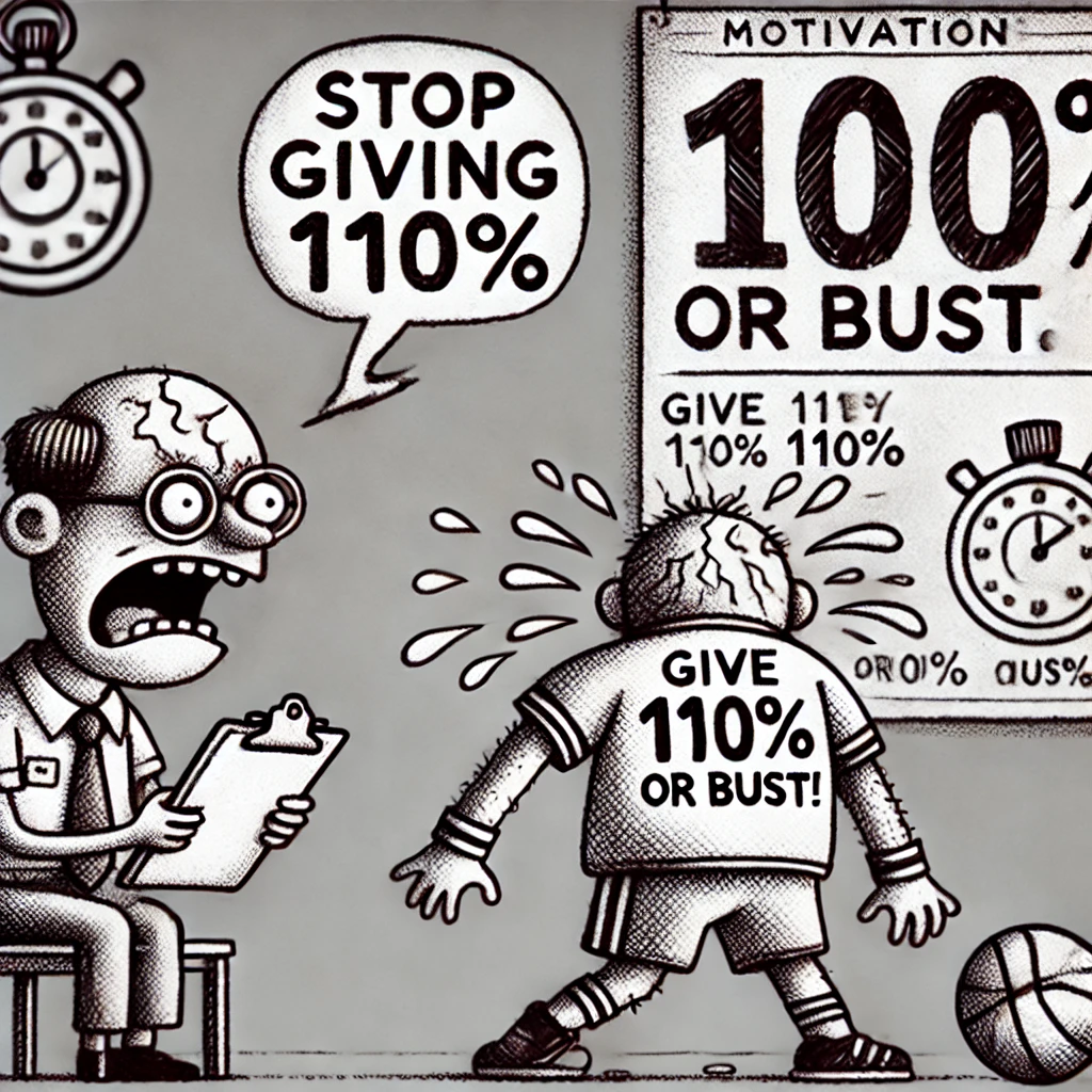 Stop Giving 110%: Why 100% Done Right Is All You’ll Ever Need | by ...