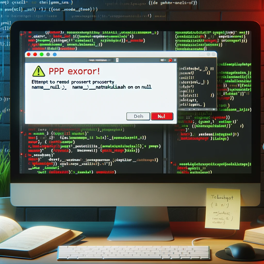 Attempt to read property “nama_matakuliah” on null | by azwar | Medium