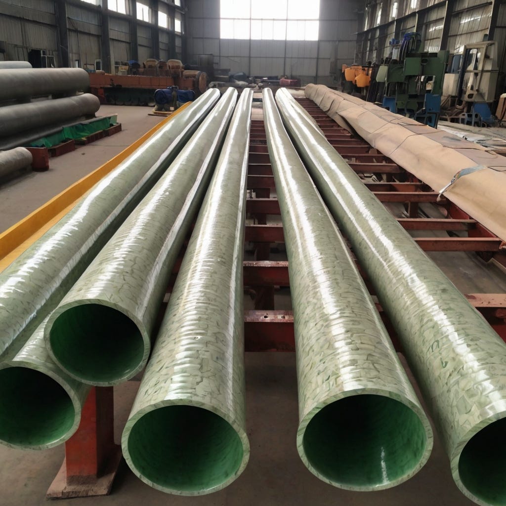 Fiberglass Reinforced Plastic (FRP) Pipe Manufacturing Plant Project ...