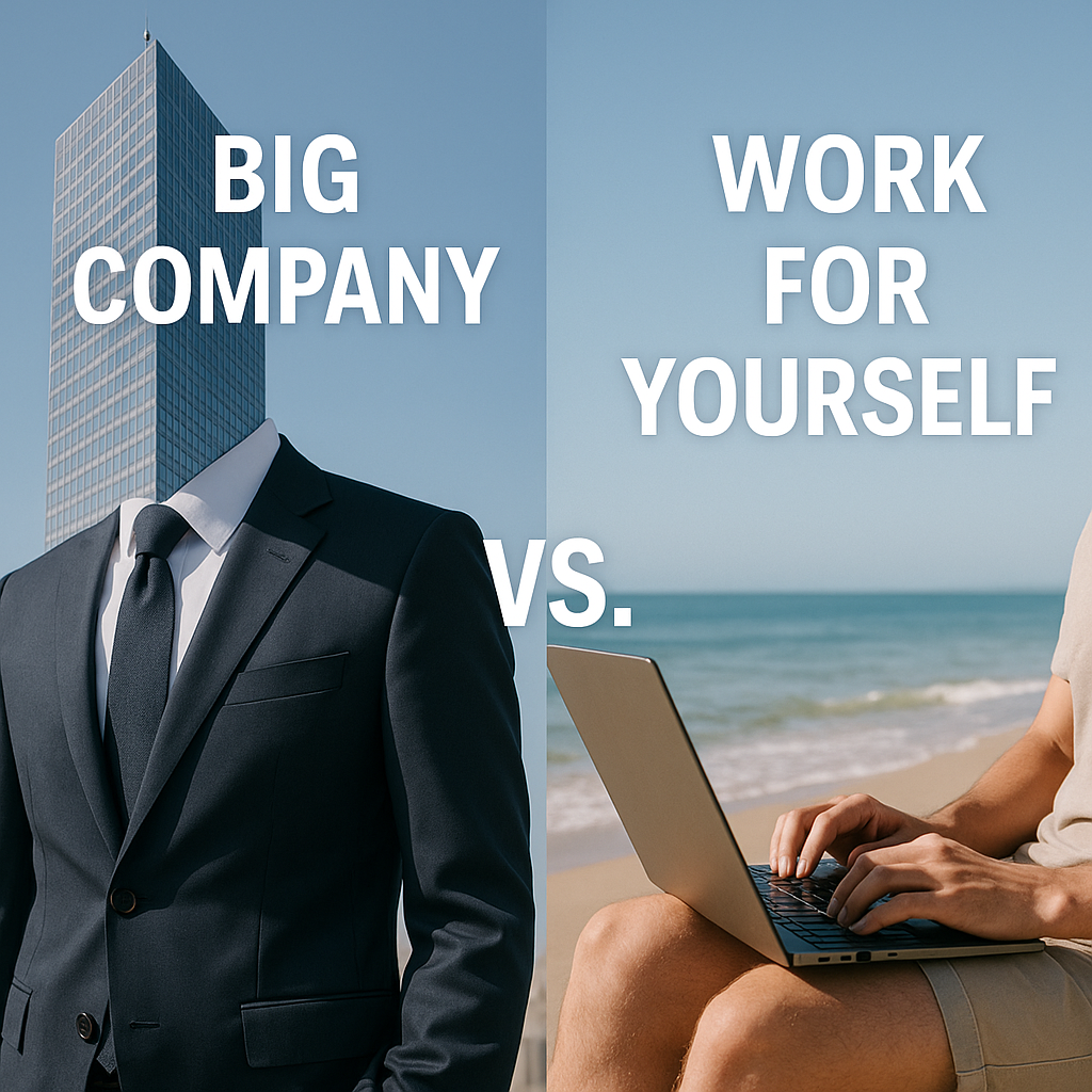 Solo Entrepreneur vs. Big Corporation | by Auto Alpha | Medium