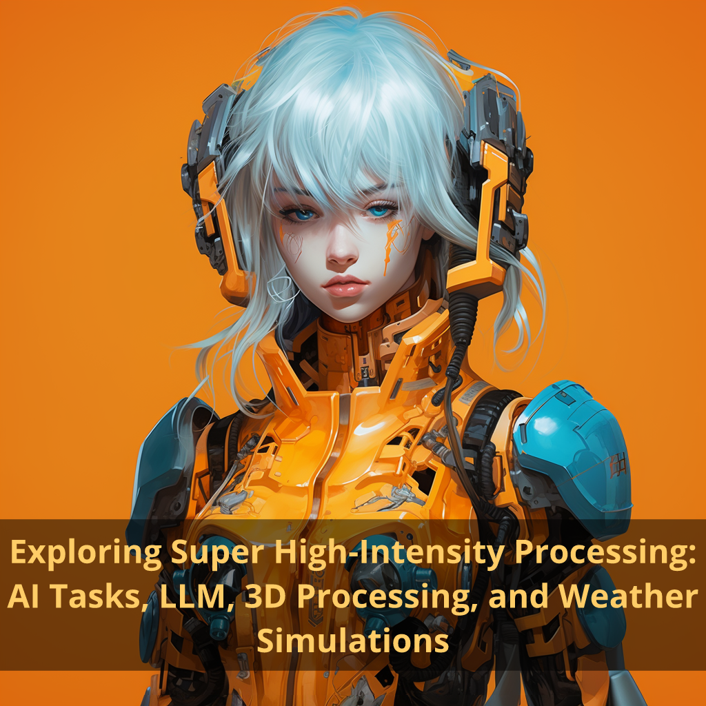 Exploring Super High-Intensity Processing: AI Tasks, LLM, 3D Processing, and Weather Simulations ...