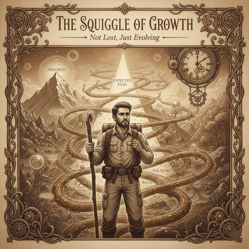 The Real Shape of Growth. Why Progress Looks Messy but Still… | by ...