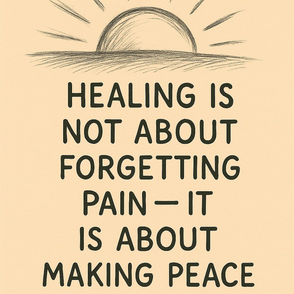 🌿 Day 22 – Reflection: “Healing is not about forgetting pain – it is ...