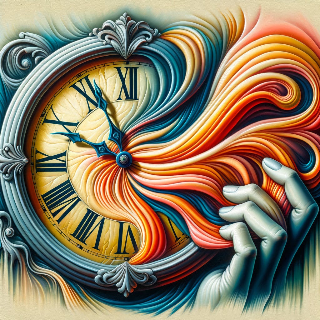Learning How to Stretch Time. You are a cog in the great machine of ...