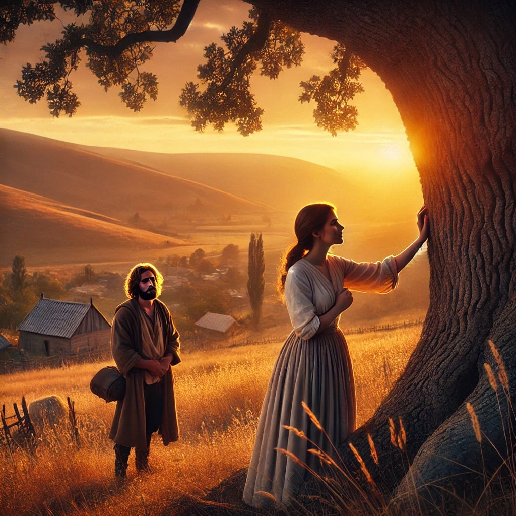 Once upon a time, in a quiet village nestled between rolling hills ...