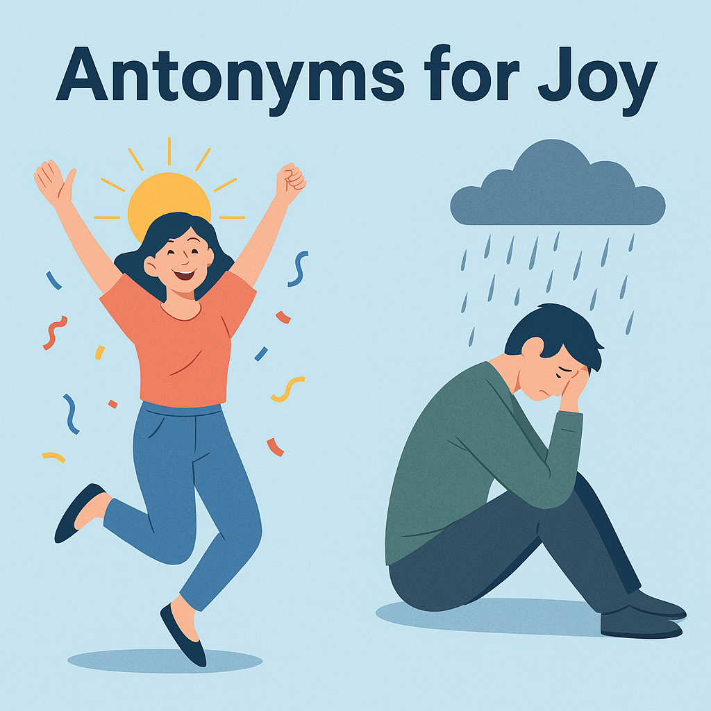 Opposite of Joy: Antonyms for Joy with Examples | by Englitics | Medium