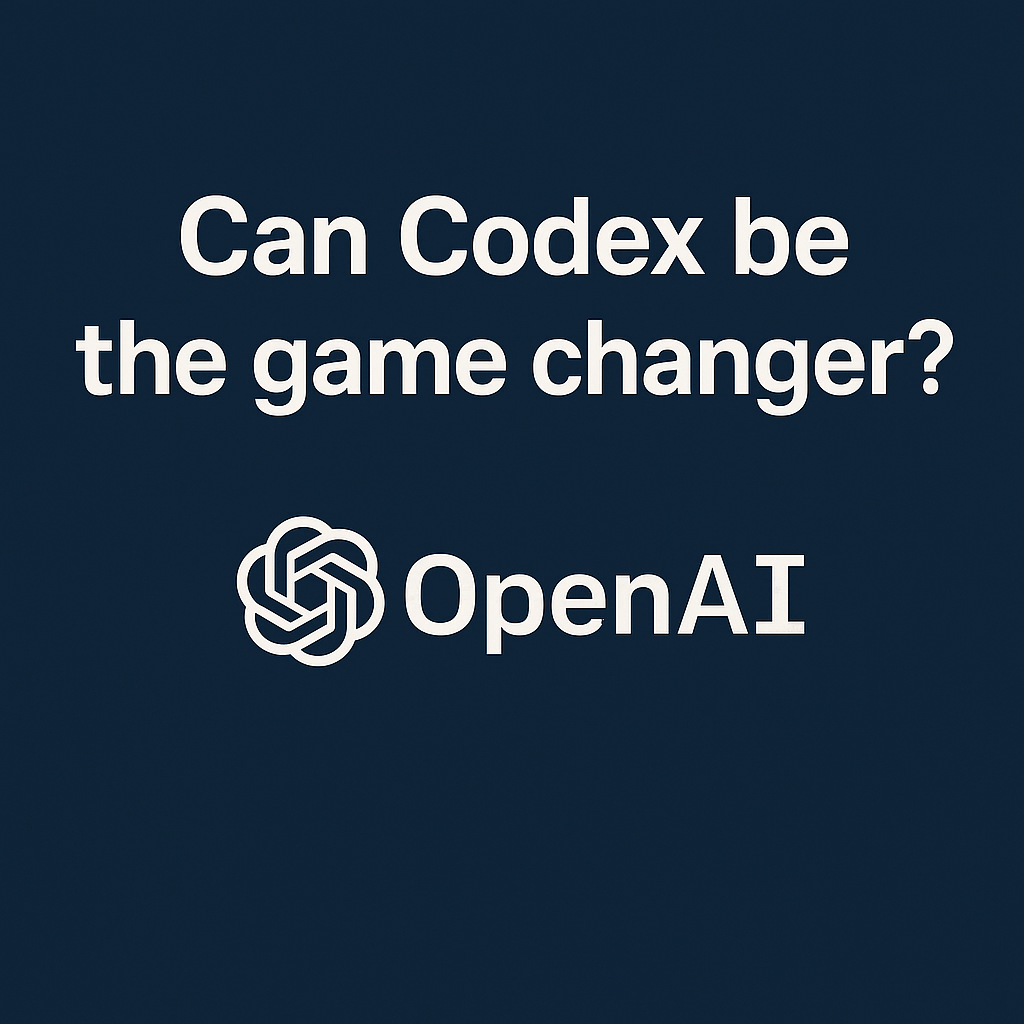 🚀 Can Codex Be the Game Changer? | by Manjunath Rs | Jun, 2025 | Medium