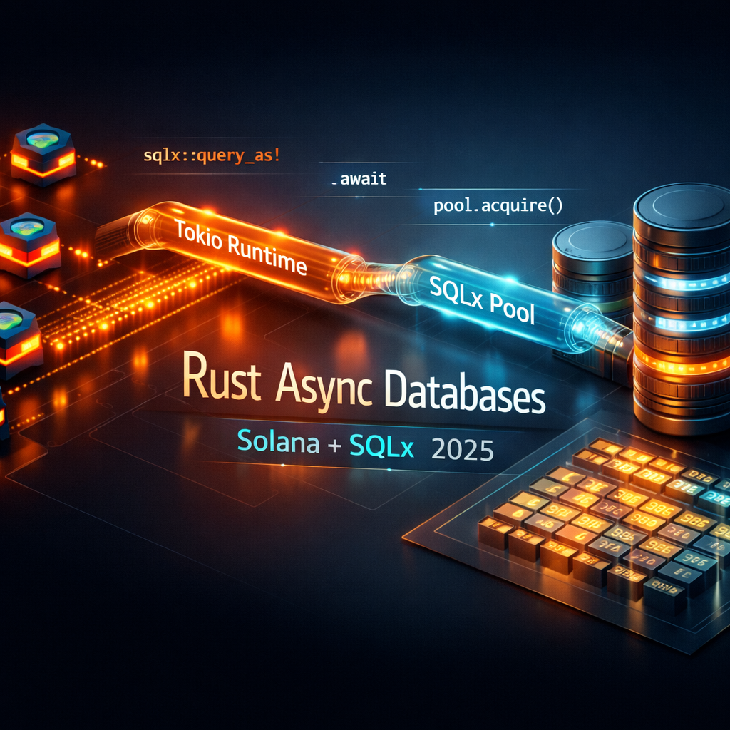Integrating Databases Asynchronously in Rust Blockchain Apps: SQLx and Tokio for Storing Solana ...