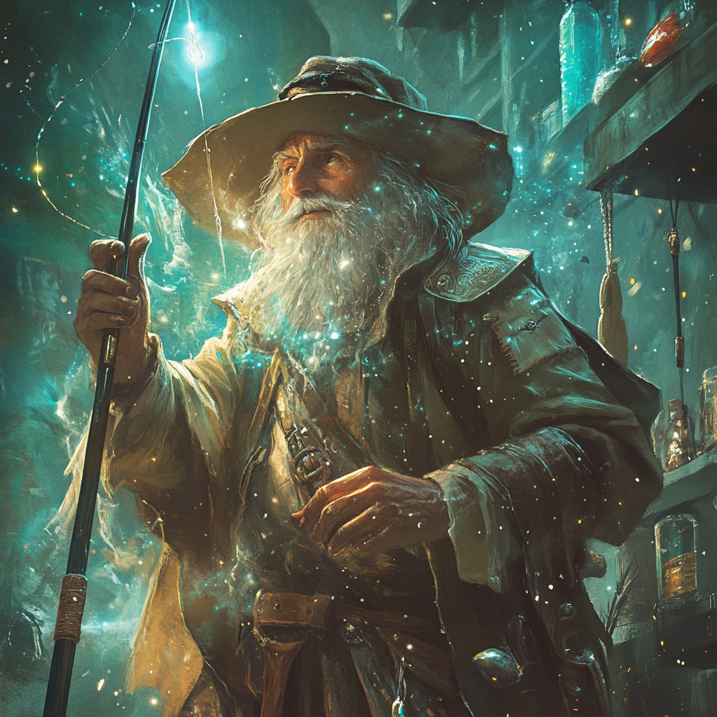 A Fisherman’s Magic. The tale of a man and his magic rod | by Larry ...
