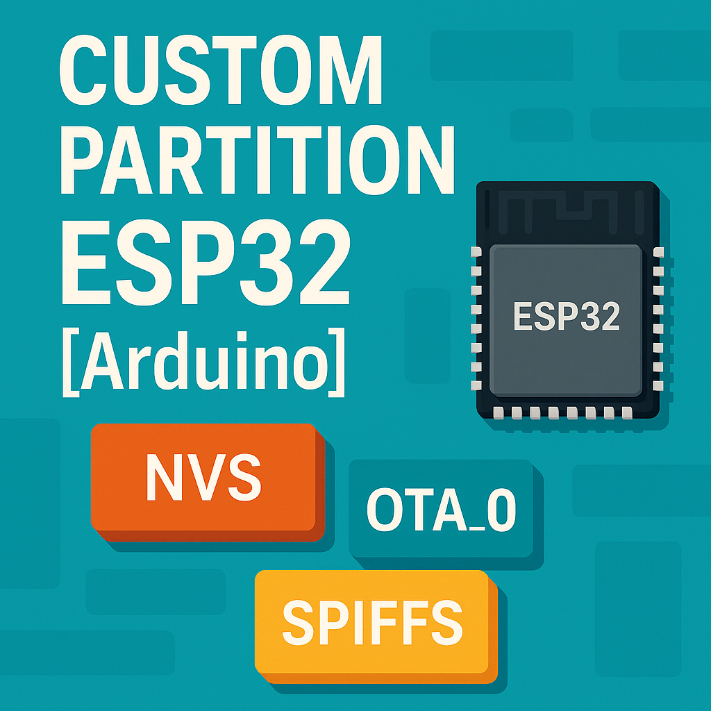 How to Custom Partition ESP32 in the Arduino IDE | by YuttYL | Medium