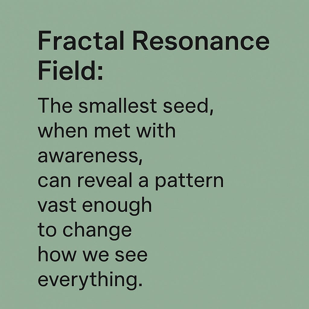 The Fractal Resonance Field Trilogy | by Markus Köhne | Apr, 2025 | Medium