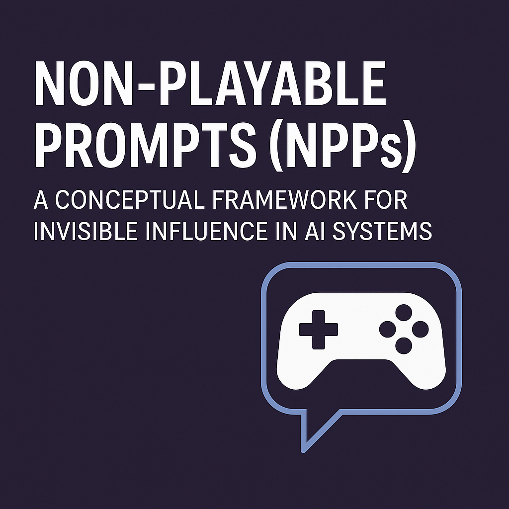 Non-Playable Prompts (NPPs): The Invisible Architecture of Modern AI ...