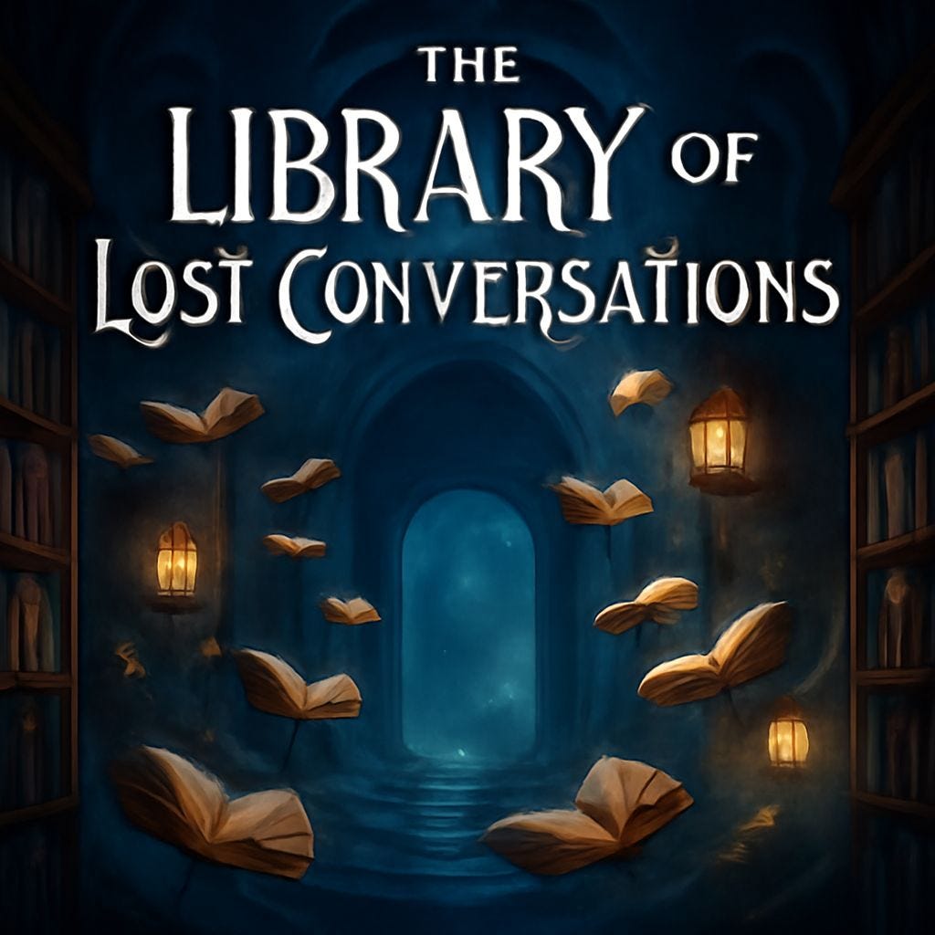 The Library Of Lost Conversation | by Ghulam Murtaza | Jul, 2025 | Medium