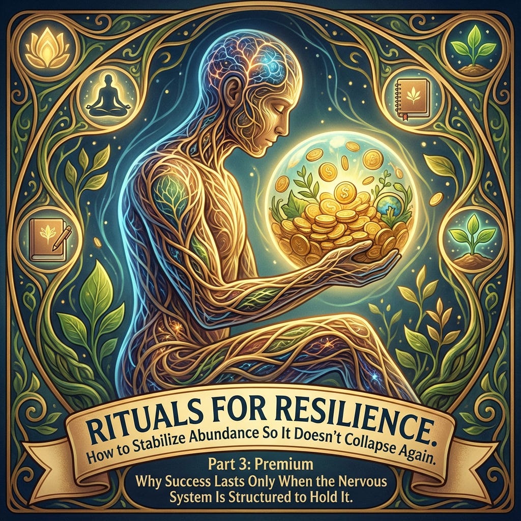 Rituals for Resilience. How to Stabilize Abundance So It… | by Sonia ...