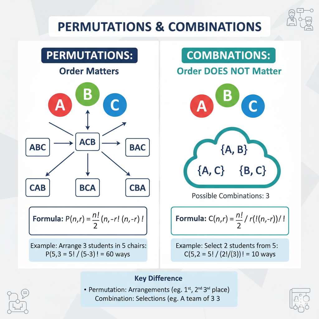 Permutations and Combinations: Concepts, Applications, and Importance in Computer Science | by ...