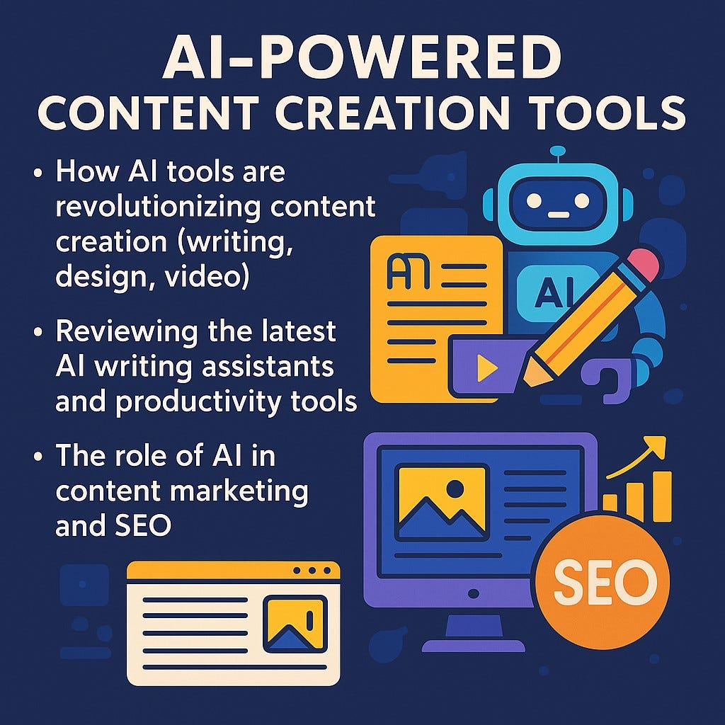 Write Faster, Create Smarter: Your Guide to AI Content Creation Tools ...