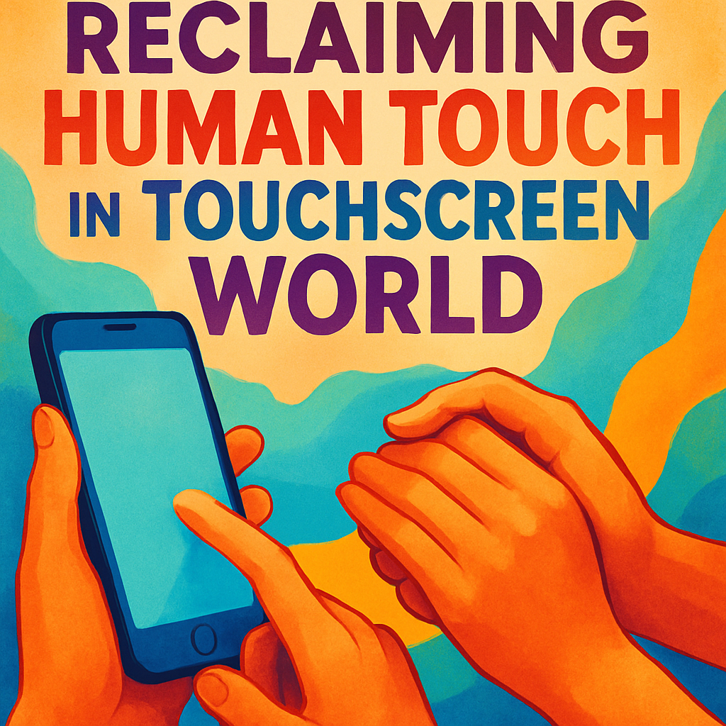 Title: Reclaiming Human Touch in a Touchscreen World | by Pavan | Jun ...