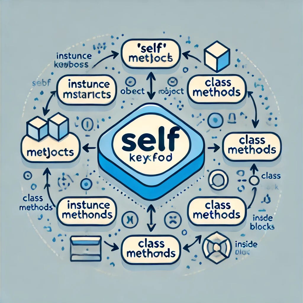 Understanding the self Keyword in Ruby: A Complete Guide | by Rohit ...