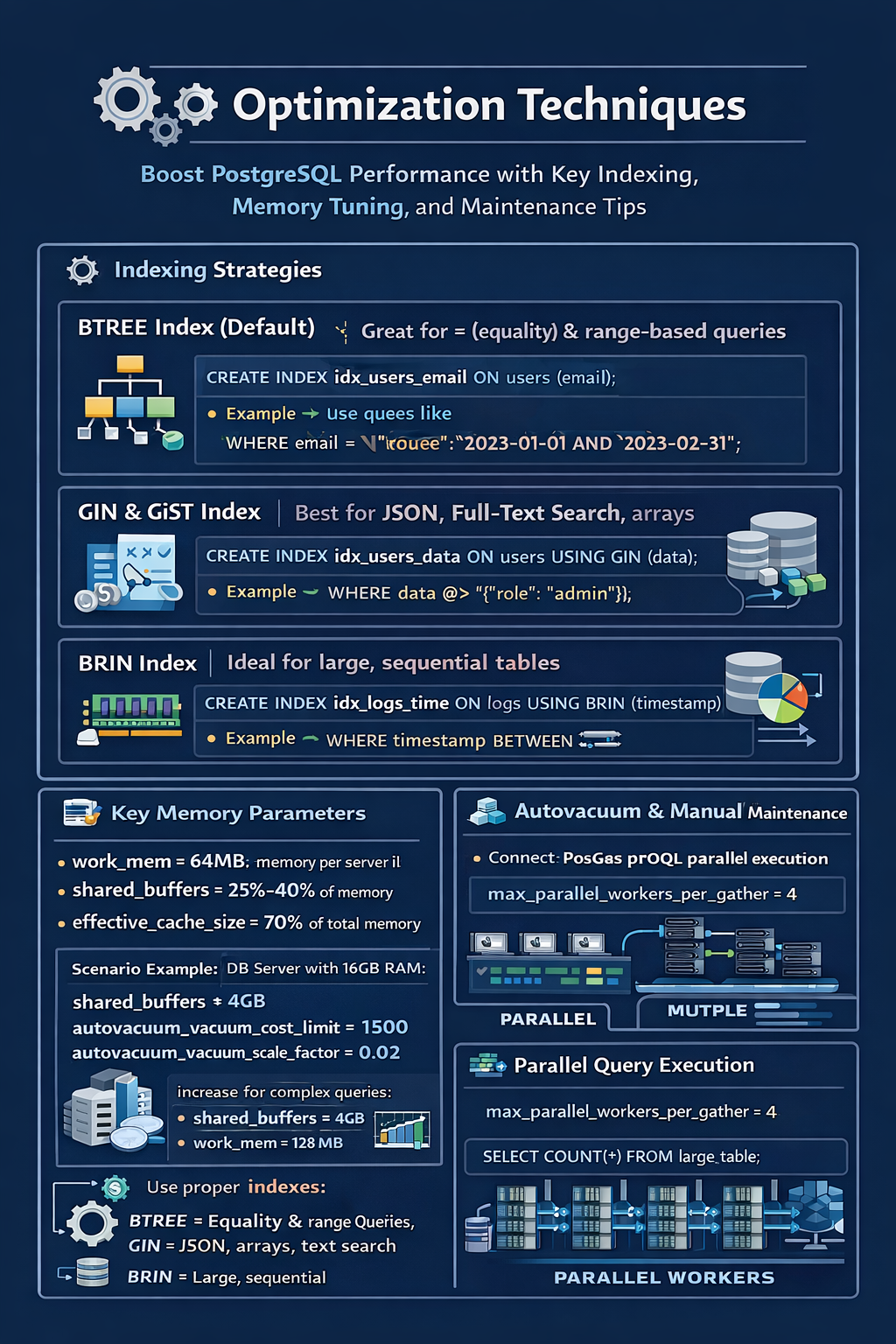 ⚙️ PostgreSQL Performance Optimization: Indexing, Memory Tuning ...