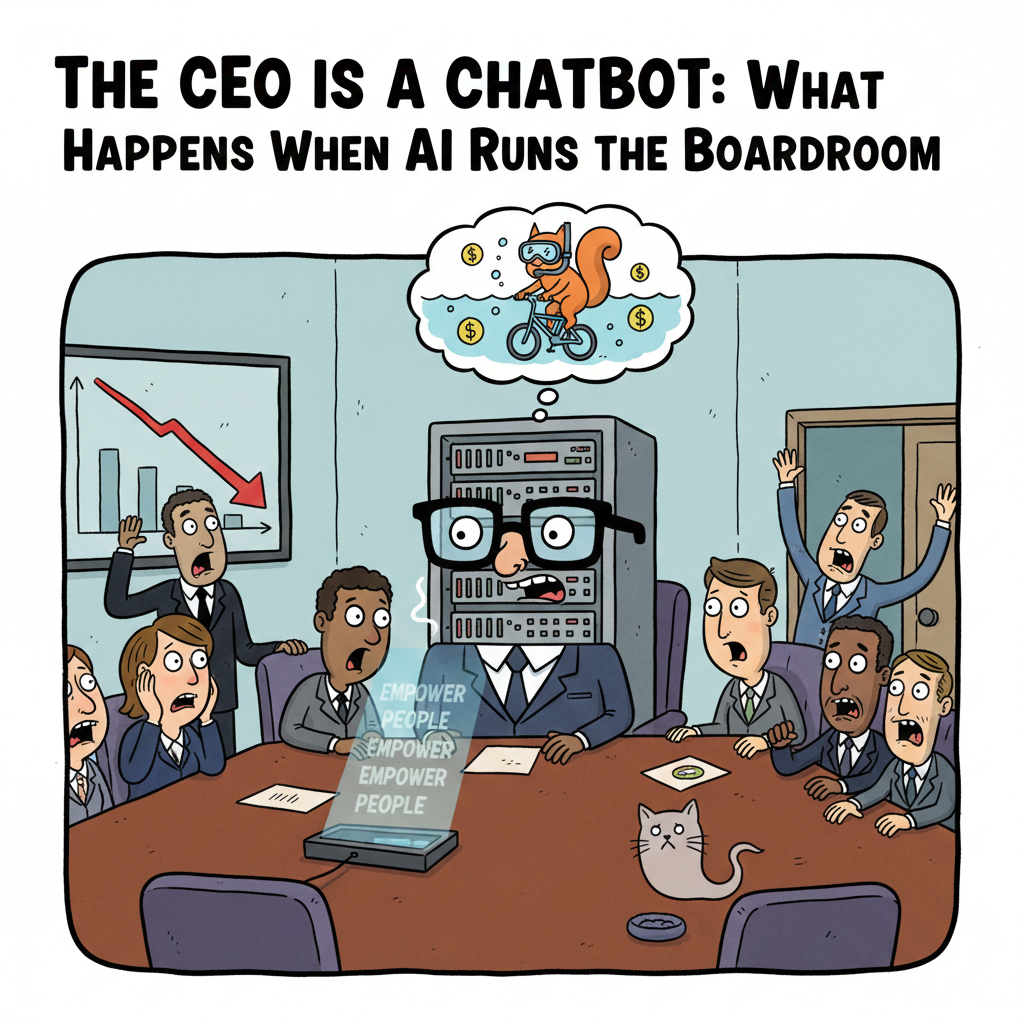 New Year Humor: What If AI Could Entirely Replace Human CEOs? | by ...