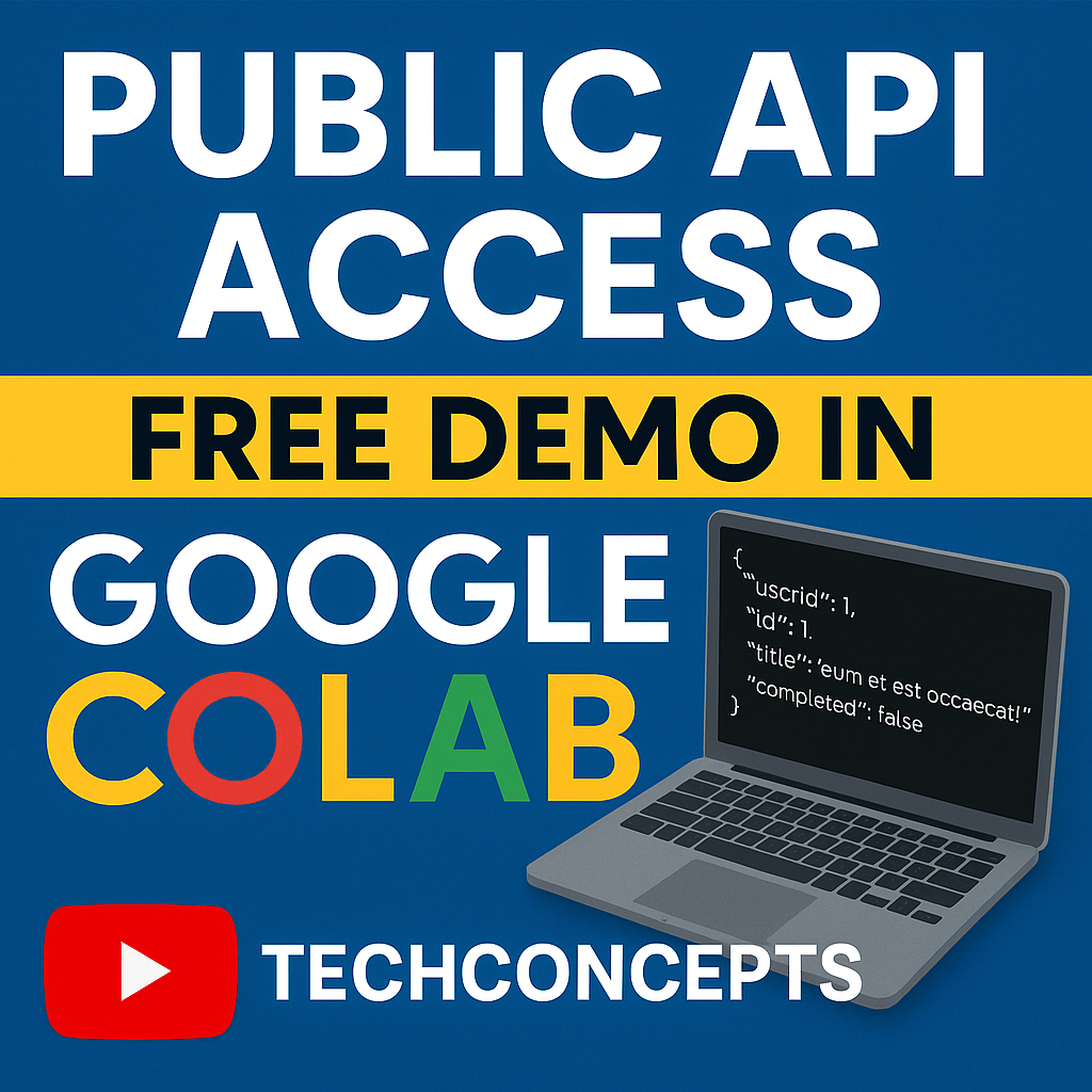 # 📘 Public API Access — Free Demo in Google Colab | by Shweta Pramod Sutar | Medium