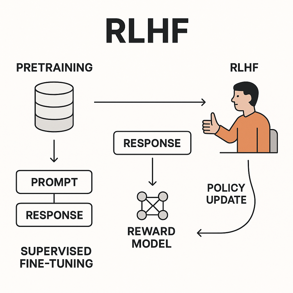 RLHF: The Engine Tuning Human Values into Large Language Models | by Saurab | Apr, 2025 | Towards AI