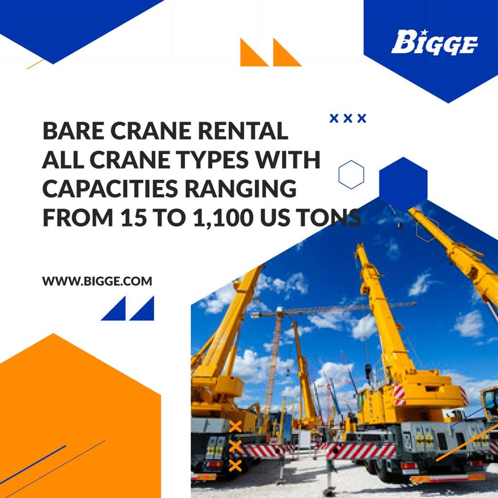 Turnkey Crane Rental Service in Northern California - Bigge Crane and ...