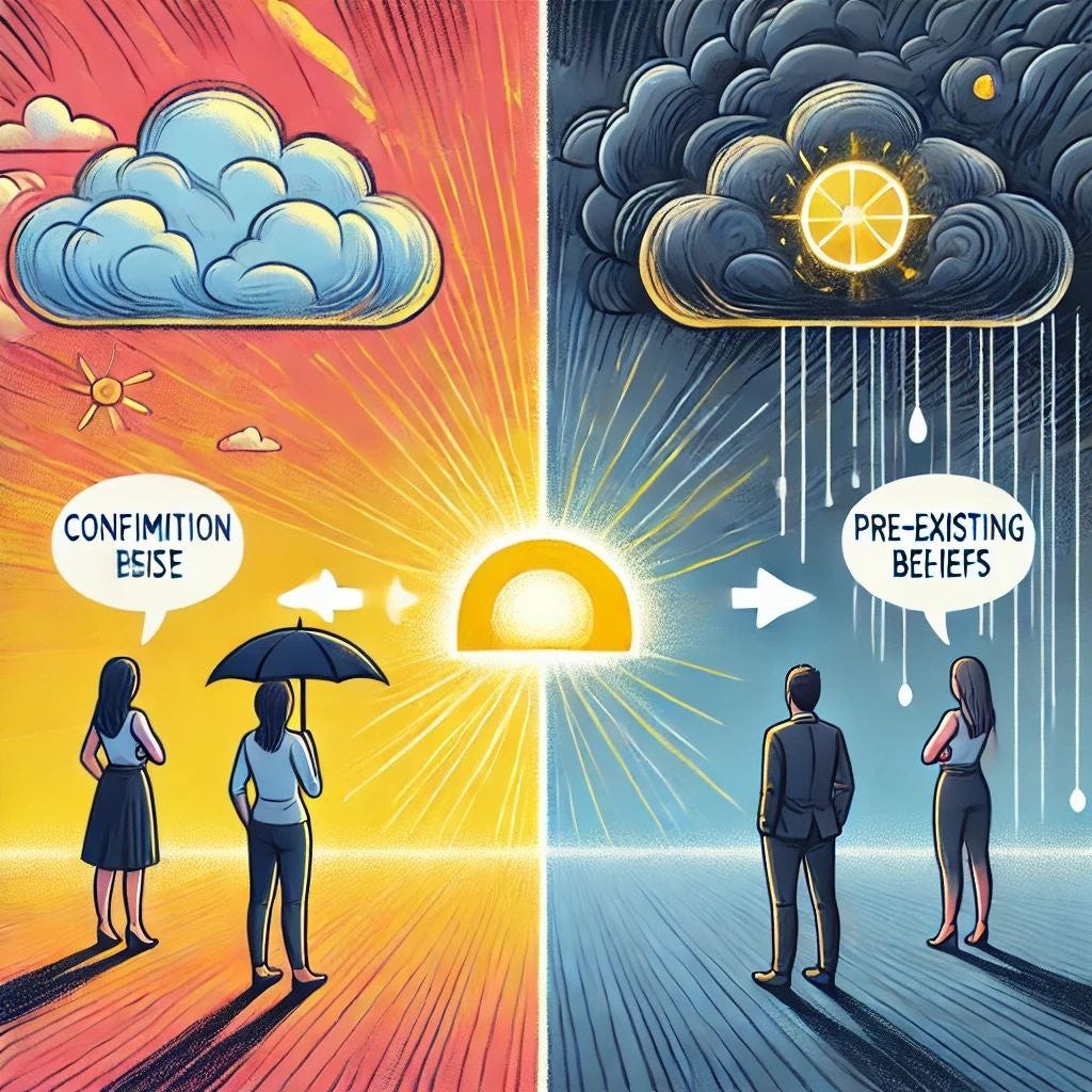 Confirmation Biases. sometimes we need to give a… | by ahtisab ...