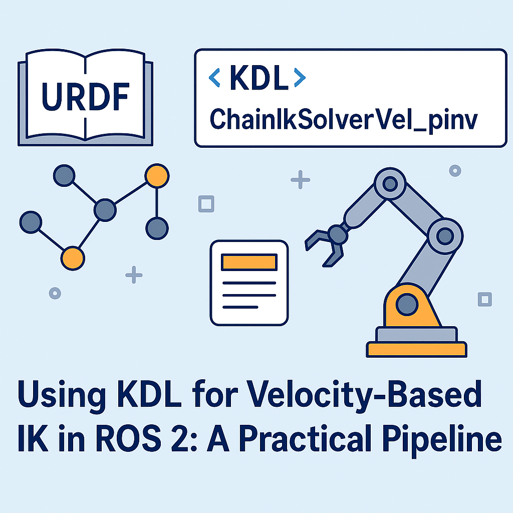 Using KDL for Velocity-Based IK in ROS 2: A Practical Pipeline | by Amir Zakerimanesh | Medium