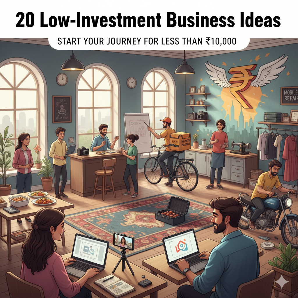 20 Low-Investment Business Ideas You Can Start With Less Than 10,000 ...