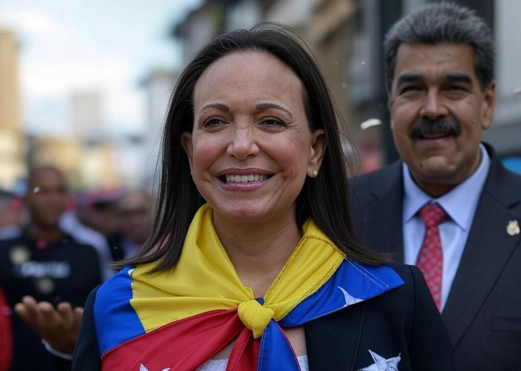 María Corina derrotó a Nicolás y Diosdado Por Ángel Monagas | by Ángel ...