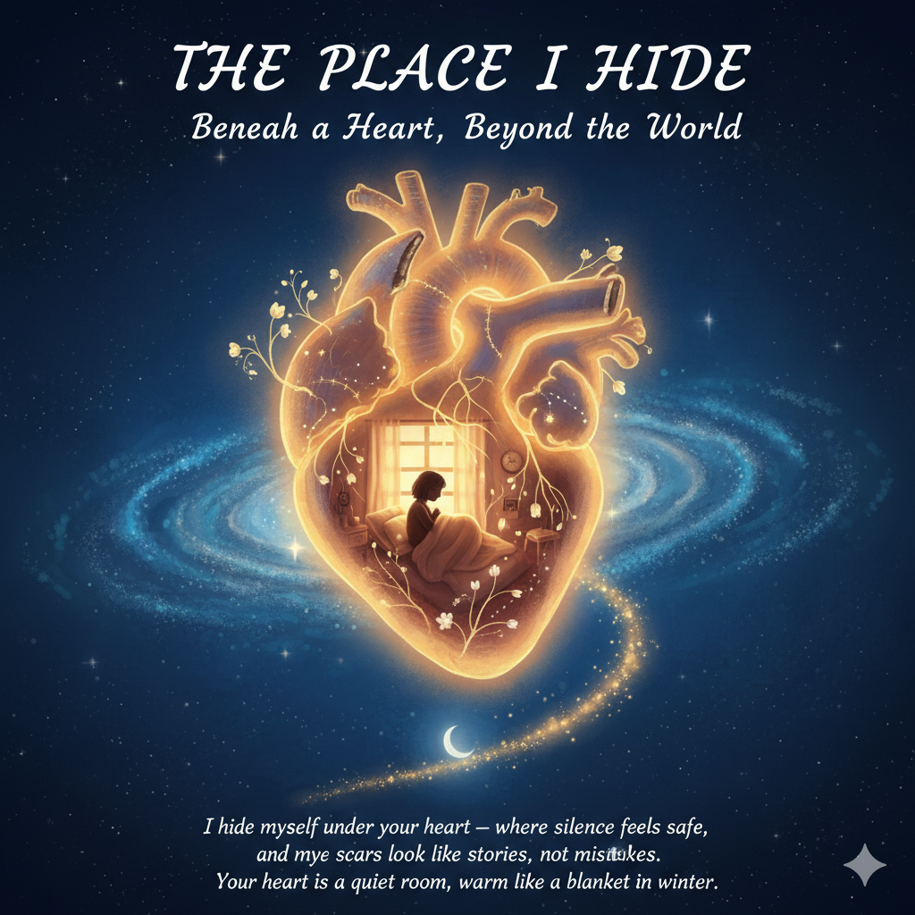 🌙 The Place I Hide: Beneath a Heart, Beyond the World | by Dharanish m ...
