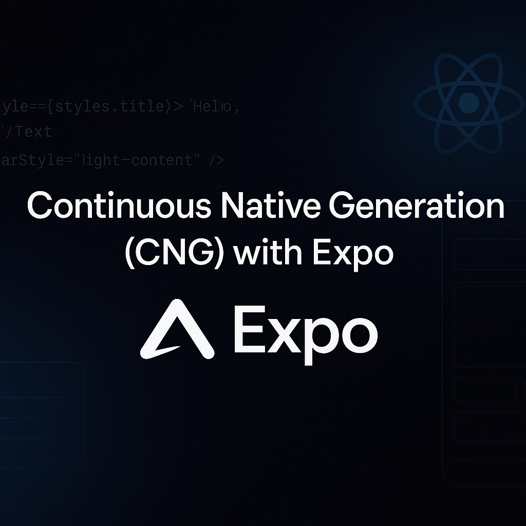 Mastering Expo CNG: Automating Native Code with Config Plugins | by Kausthubh Adhikari | Nov ...