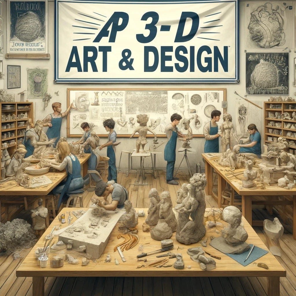 AP 3-D Art and Design: Crafting Your Artistic Legacy Everything ...