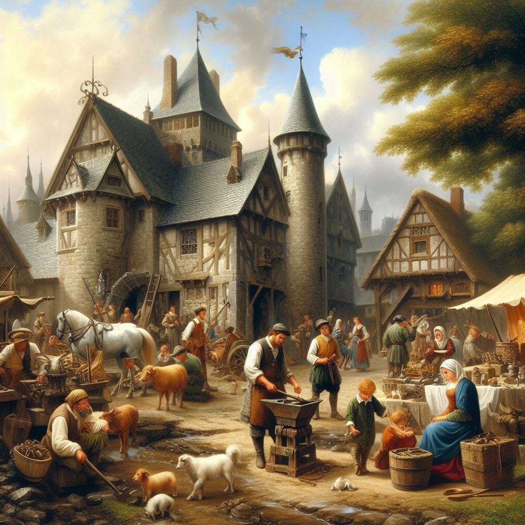 Classic life in middleages. Life in middleages between wonders and ...