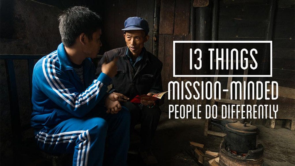 13 things mission-minded people do differently | by Sue Sprenkle | Medium