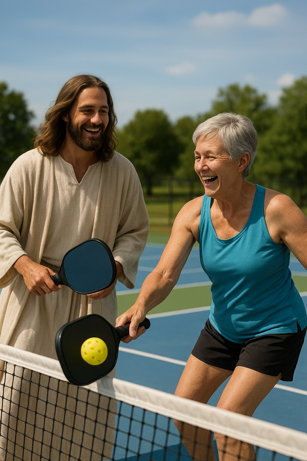 Meeting Jesus on the Pickleball Court | by Carol Caruso | Backyard ...